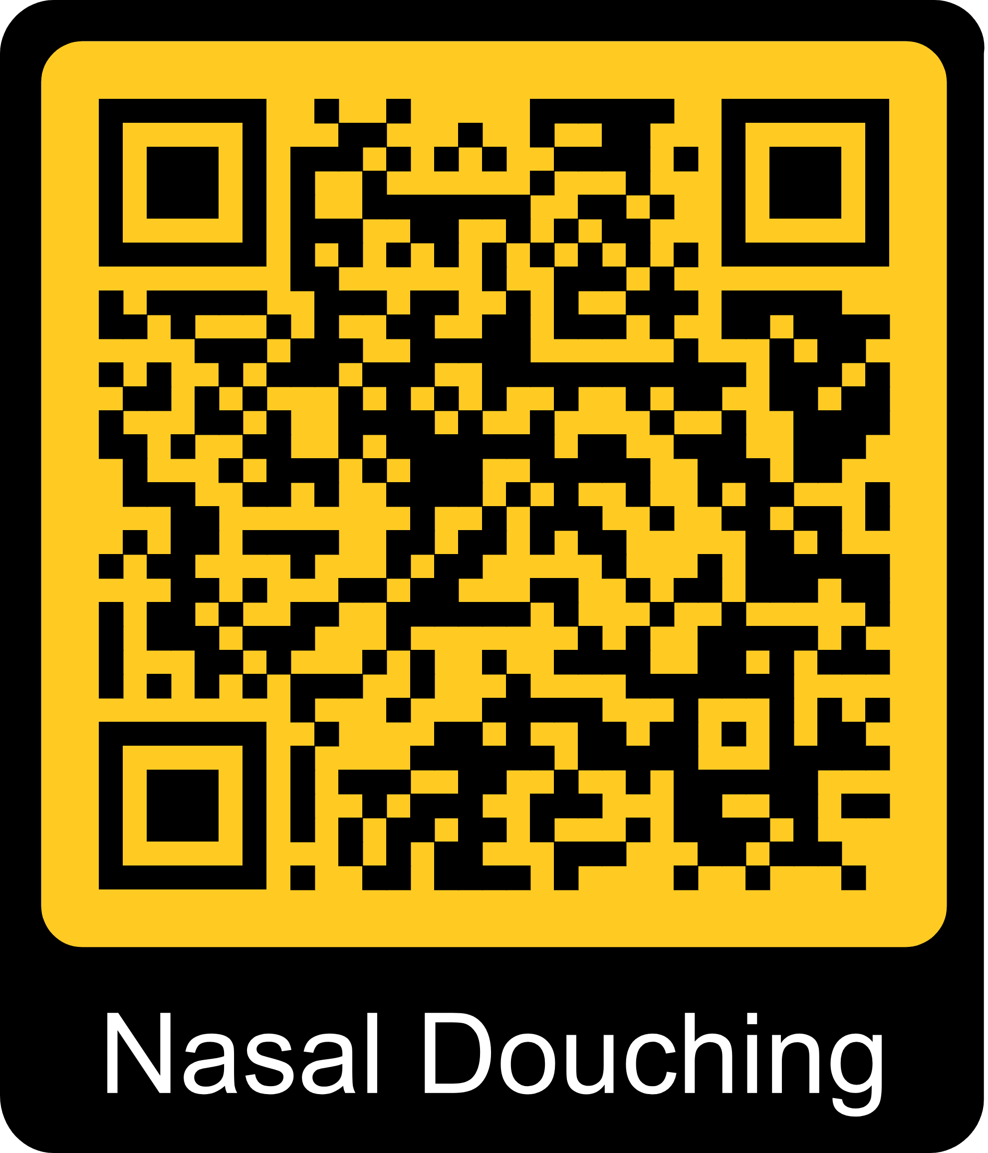 Nasal douching - Operation Information